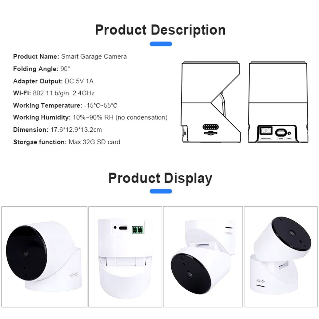 Switch Para Garage Porton Wifi Inteligente Con Camara - Tecnomundo